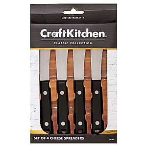 CraftKitchen Cheese Tool Sets (Cheese Spreaders Set of 4)