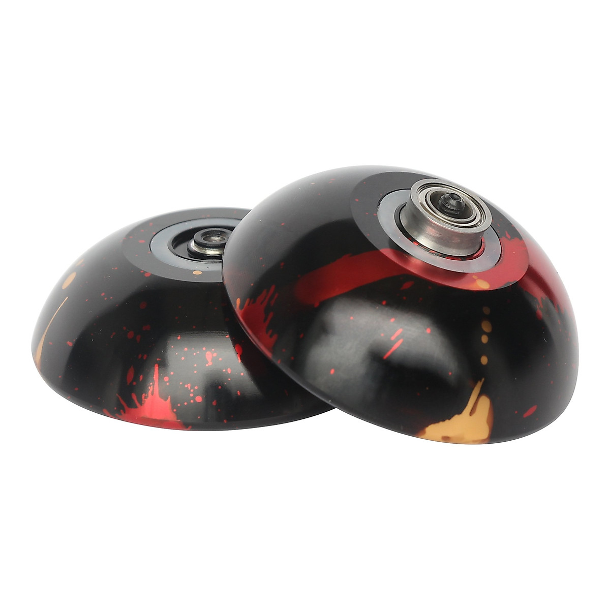 Yoyo King Watcher Metal Professional Yoyo with Ball Bearing Axle and Extra String (Volcano)