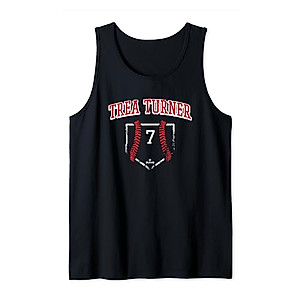 Home Plate Gameday Trea Turner Philadelphia MLBPA Tank Top