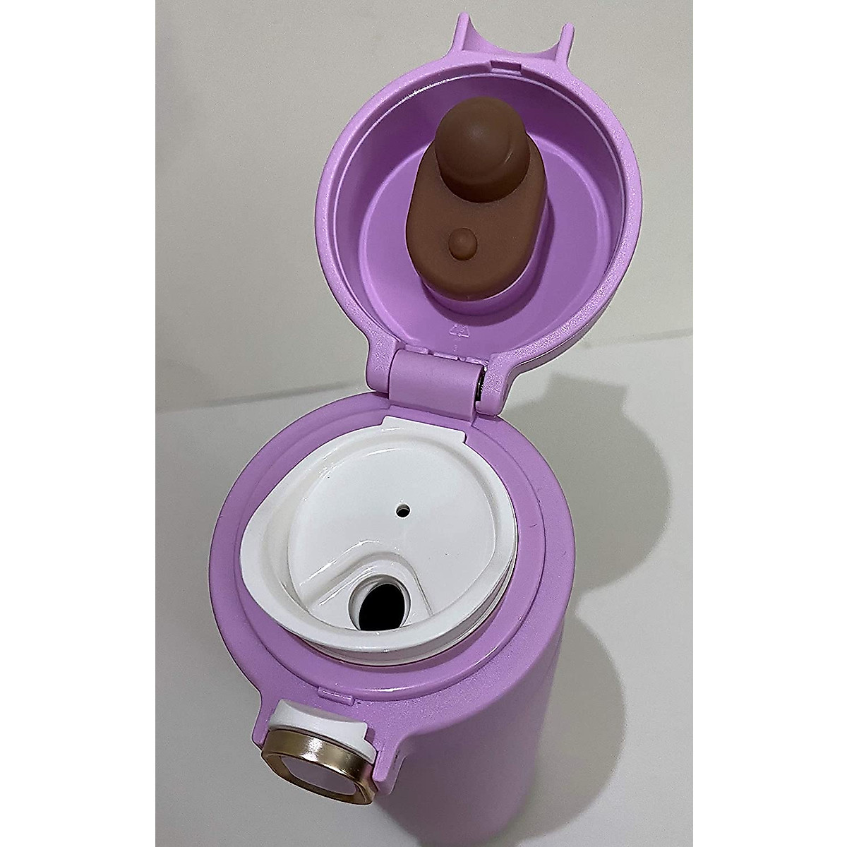 TUMBLER Vacuum-Insulated Travel Mug | Spill-Proof Coffee Mug with Stainless Steel Double-Wall Insulation, 16 oz (Lavender)