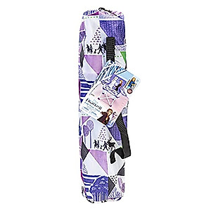 Disney Frozen Kids Chair Foldable for Camping, Sports or Patio with Carry Bag, Toddlers 24M+