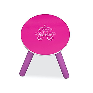 Delta Children Kids Easel and Play Station – Ideal for Arts & Crafts, Homeschooling and More- Greenguard Gold Certified, Disney Princess