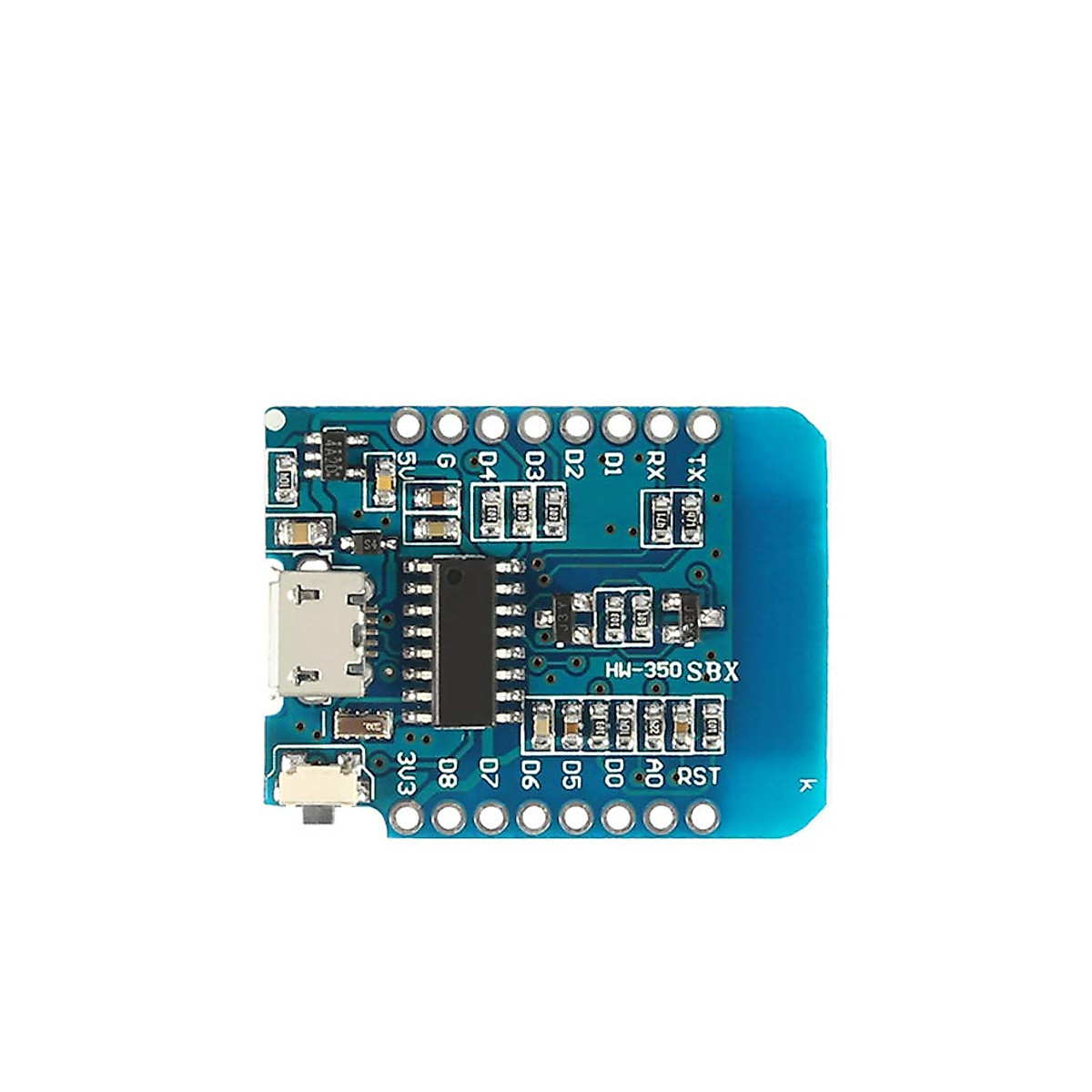 HiLetgo 5pcs Mini ESP8266 ESP-12F Mini NodeMCU Lua 4M Bytes WIFI Module with Pin Headers