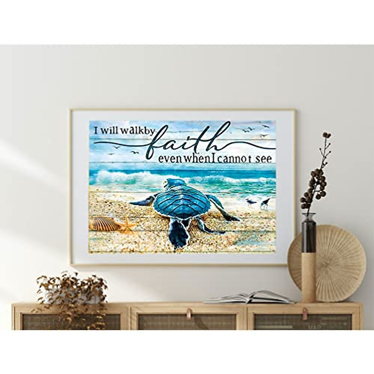 Turtle Diamond Art Painting Kits for Adults - Inspirational Full Drill Diamond Dots Paintings for Beginners, Round 5D Paint with Diamonds Pictures Gem Art Painting Kits DIY Adult Crafts 12x16inch