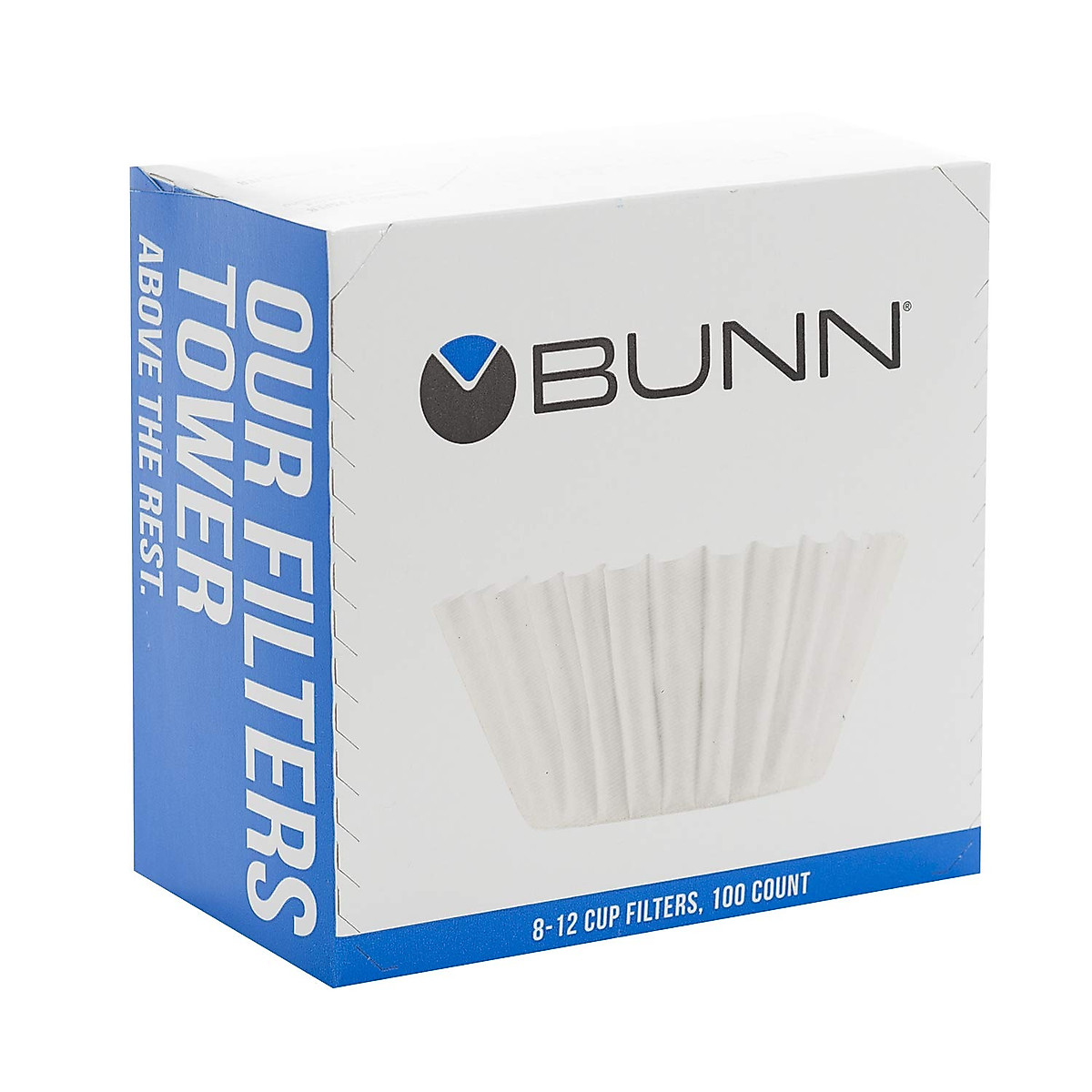 BUNN 8-12 Cup Coffee Filters, 6 each, 100ct
