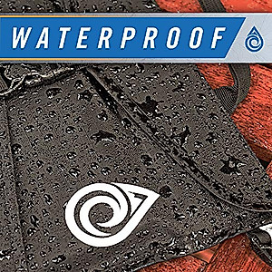 AquaQuest Typhoon Laptop Case - 100% Waterproof, Versatile, Durable, Lightweight, Messenger Bag - Protective Padded Computer Sleeve Pouch - 13" Red