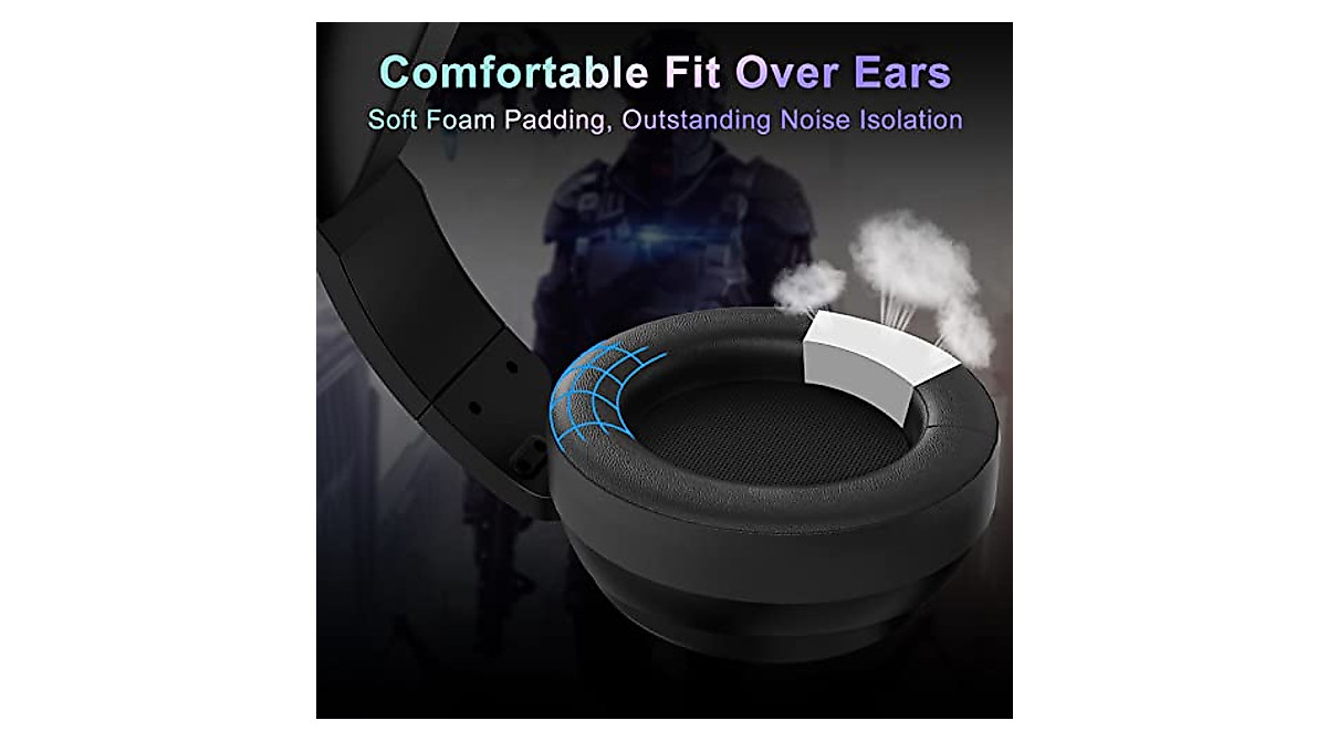 Jeecoo V20U USB Pro Gaming Headset - 7.1 Surround Sound