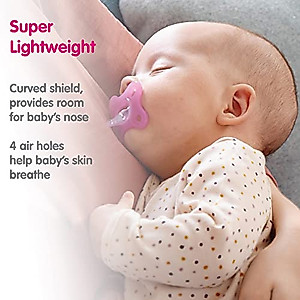 MAM Comfort Pacifiers, Newborn Pacifiers (2 Pack) MAM Pacifiers 3-12 Months, Best Pacifier for Breastfed Babies, Boy Silicone Pacifier