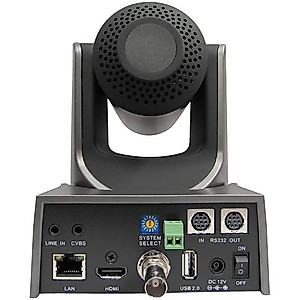 PTZOptics 30X-SDI Live Streaming Broadcast Camera, Gray+ PTZOptics Superjoy IP & Serial PTZ Joystick Controller+ Wall Mount