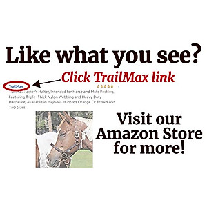 TrailMax Heavy Duty Mesh Feed Bag for Horses and Mules; Mesh Feeder for Horses; Mesh Horse Feed Bag; Reinforced Bottom & Stitching for Durability, No Exposed Edges