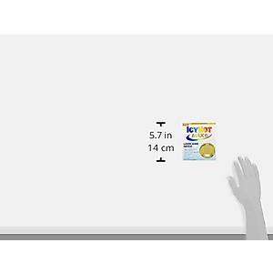 Icy Hot Max Strength Lidocaine Pain Relief Patch (5 Count) Penetrates for Fast, Targeted Relief