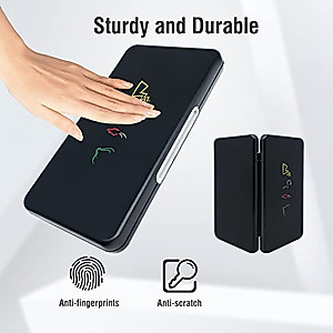 Wonzir 24-Slot Switch Game Card Case for Nintendo Switch Game Card/Switch OLED Game Card,Portable Switch Game Storage Case with 24 Game Card Slots and 24 Micro SD Card Slots (24-pokemon)