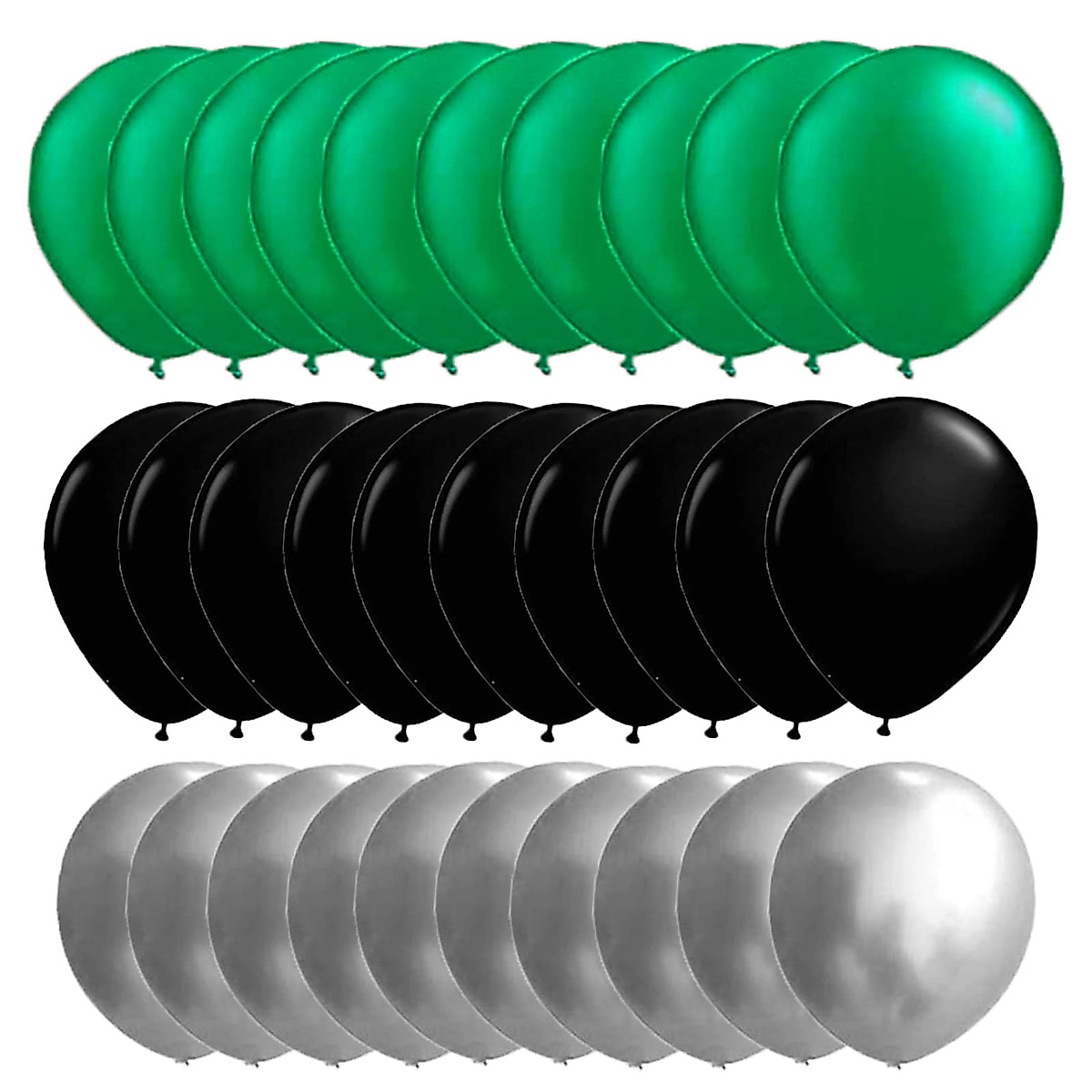 Graduation Decorations Green Black 2024/Black Green Balloons 30Pcs Green Graduation Party Decorations 2024 /Green Black Graduation Party Decorations