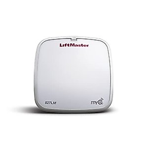 LiftMaster 827LM Ceiling or Wall Mounted MyQ Remote 1500 Lumens LED Garage Light with Timer-to-Close