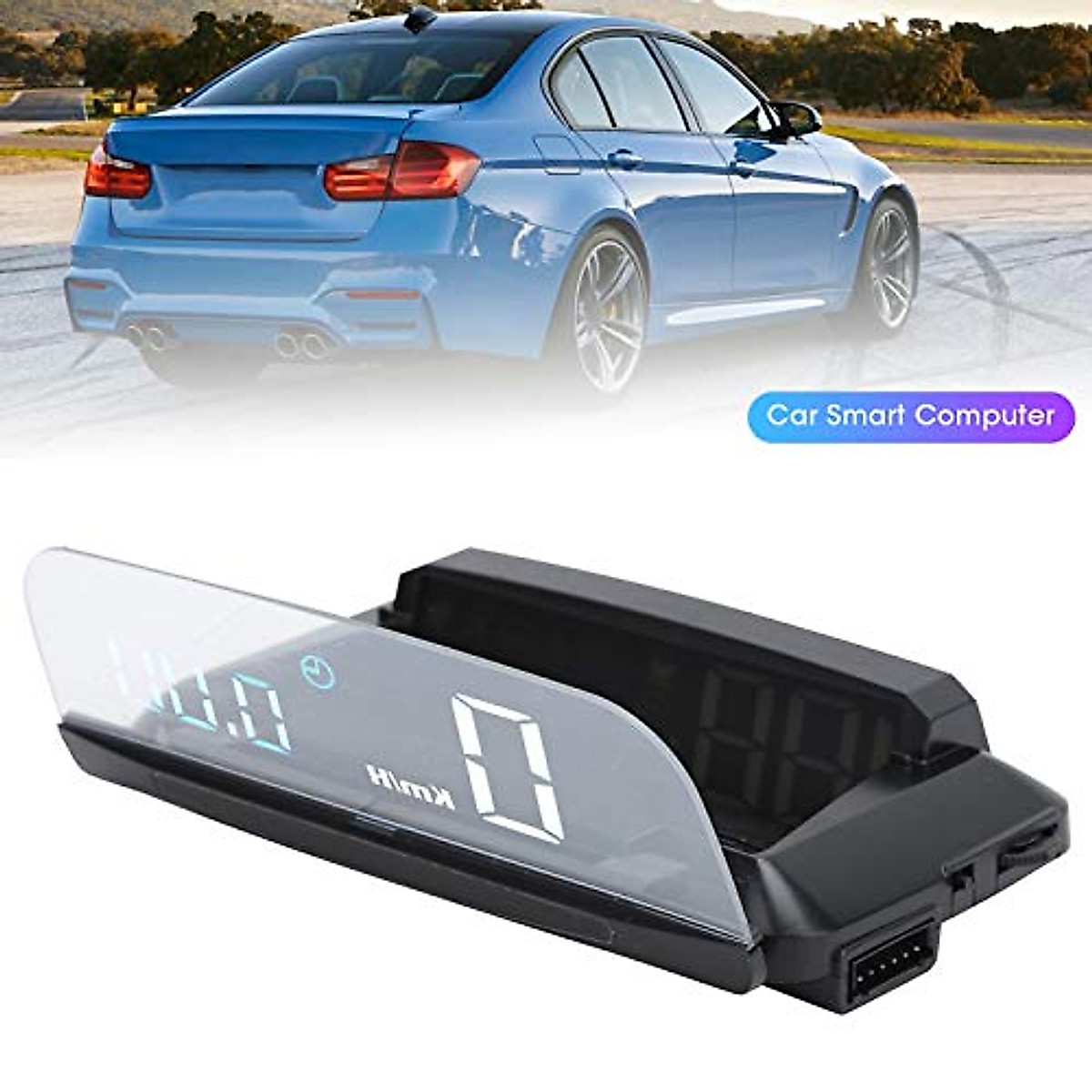 Vifemify Car GPS 5inch Smart Computer Fatigue Driving Warning Alarm Multi‑Functional Digital Meter Car Smart Computer