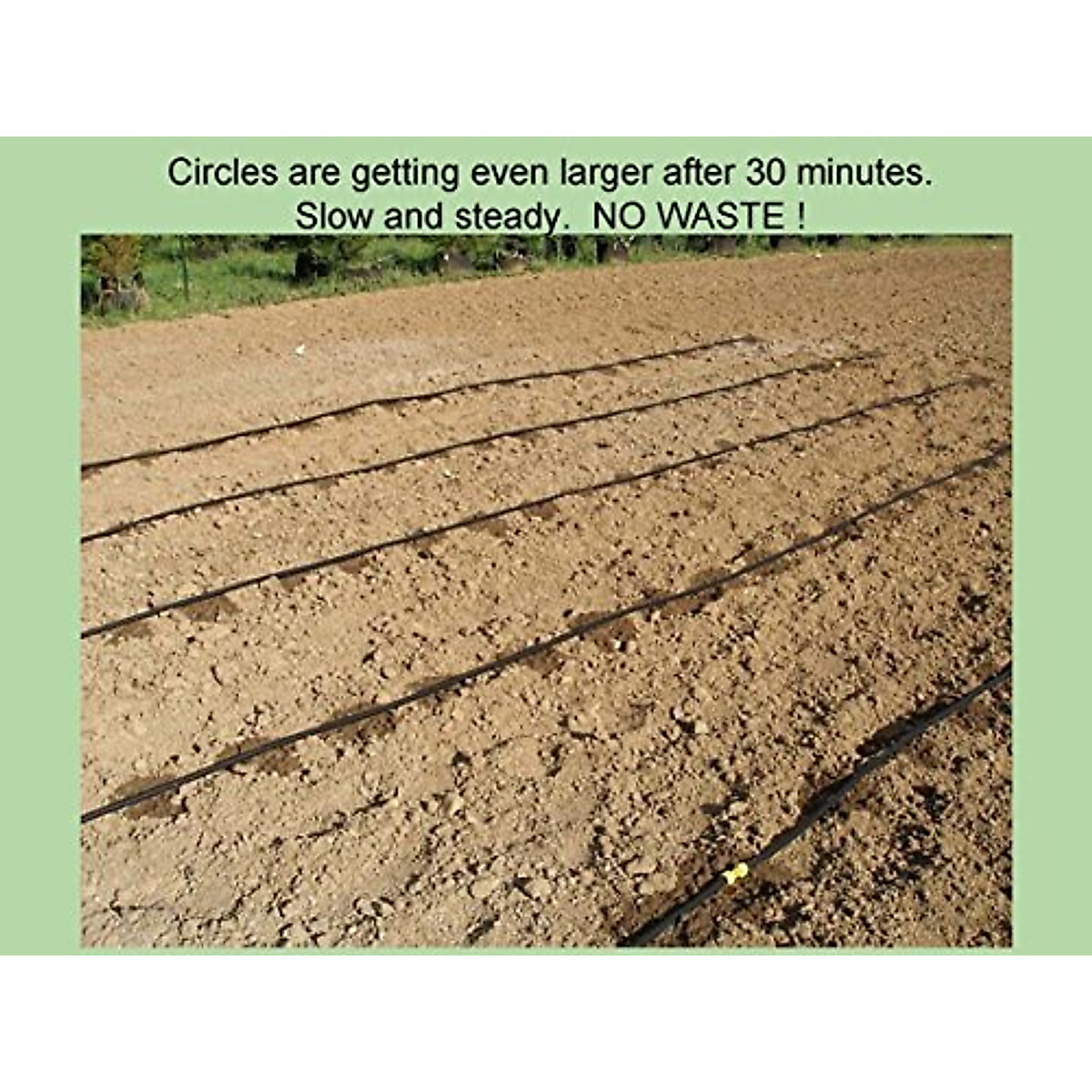 Vegetable Garden Drip Kit – 20 Rows x 50 Ft– Watering Garden Drip Irrigation