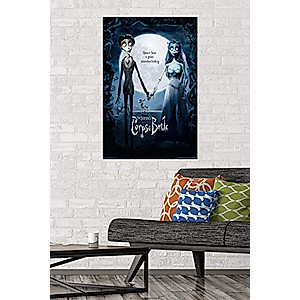 Trends International Tim Burton's The Corpse Bride - One Sheet Wall Poster, 22.375" x 34", Premium Unframed Version