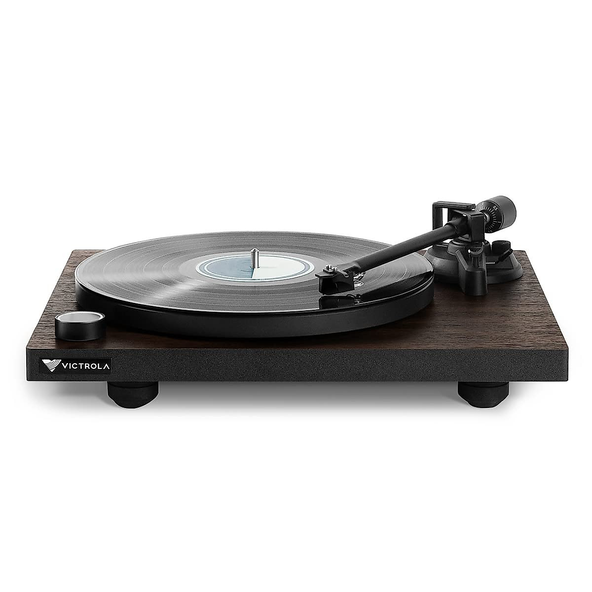 Victrola Premiere T1 Turntable - Sleek, Modern Vinyl Record Player, 33-1/3 & 45 RPM Vinyl Records & LPs, Built-In Bluetooth 5.0, Stereo RCA Output, Phono Preamp Output