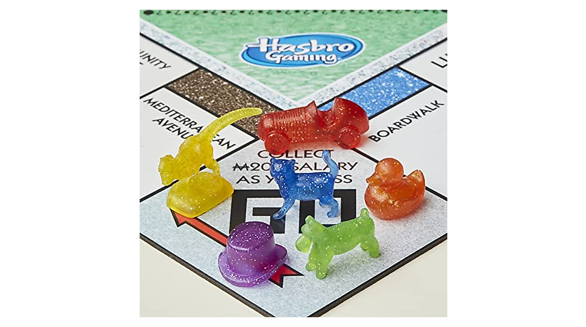 Monopoly Sparkle Edition Board Game - Fun Family Game