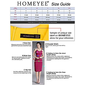 HOMEYEE Women's Sleeveless Cocktail A-Line Embroidery Casual Party Summer Wedding Guest Dress A079(4,Dark Blue Geometry)