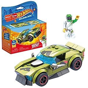 Mega Construx Hot Wheels Muscle Bound Construction Set, Building Toys for Kids 5 Years and Up