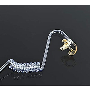 HYS Replacement Soft Silicone Ear Buds Medium Earmold for Walkie Talkie Air Acoustic Earpiece Headset (Pack of 3 Pairs)