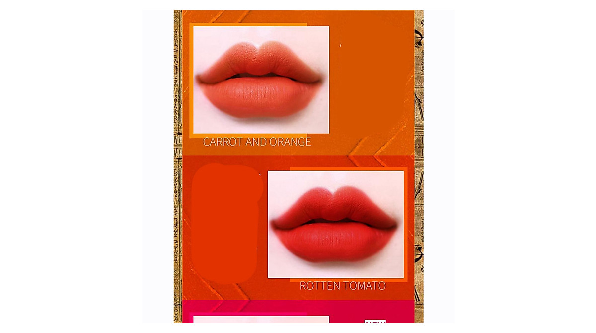 ANGGREK 6 Color Lasting Lipstick - Elegant Double Head