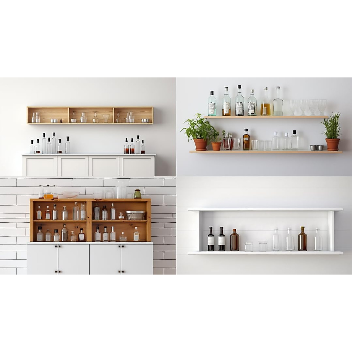 LINOXE Upgrade Your Medicine Cabinet Sturdy Replacement Shelf - Lengths 12", 12.5",12.75", 13", 13.25", 13.5", 13.75", 14",14.5" - Depth 3" | Warp Resistant Plywood (13 Inch)