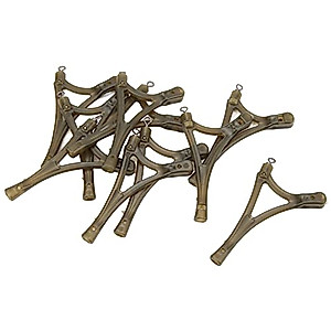 10Pcs Fishing Tackle Carp Rigs Tool Anti Knotting System Side Bend Rolling Swivel Fishing Connector Accessory