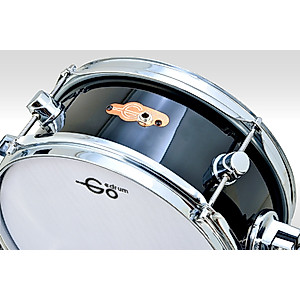 Goedrum GBD10 10 inch Electronic Kick or Bass Drum Color Black/Metal Drum Shell