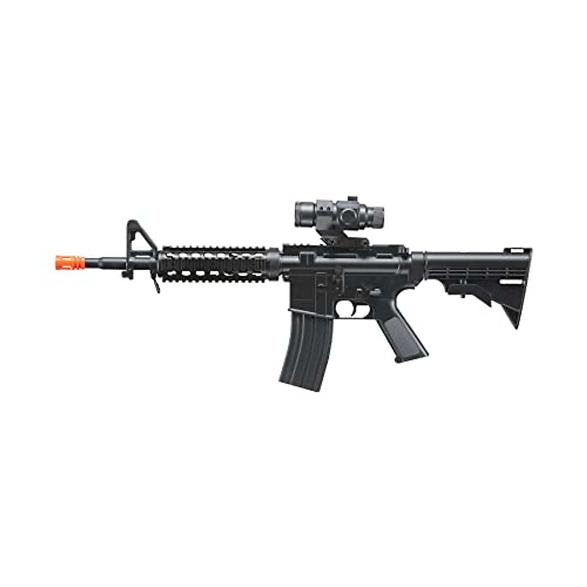 D99 LPEG Full-Auto M4 RIS AEG Airsoft Rifle w/Scope, Battery and Charger Included