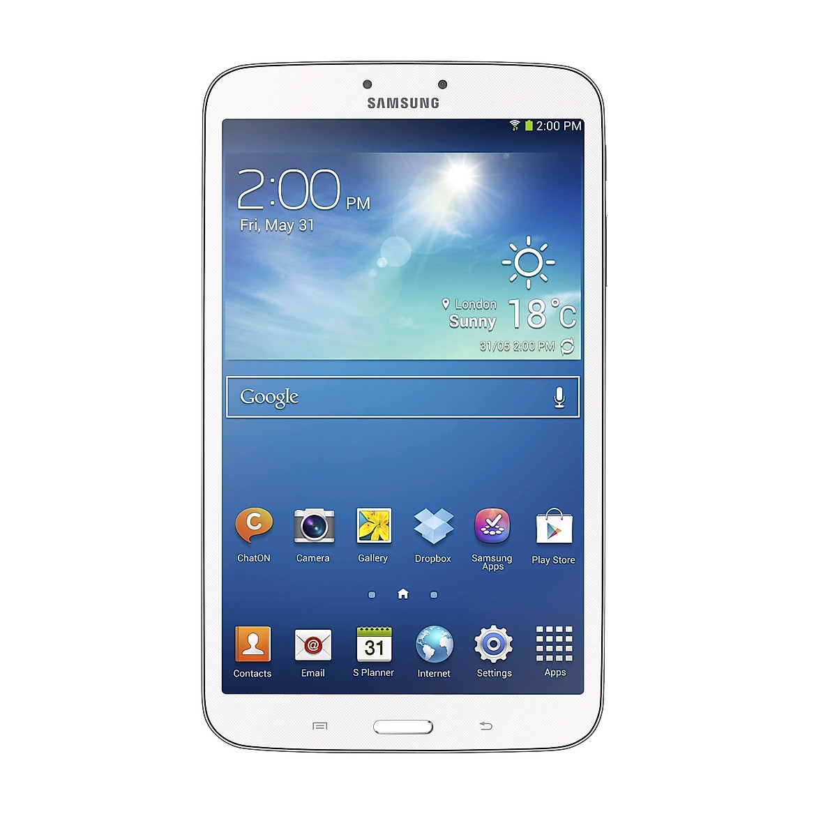 Samsung Galaxy Tab 3 SM-T310 16GB, Wi-Fi, 8in - Pearl White (Latest Model)