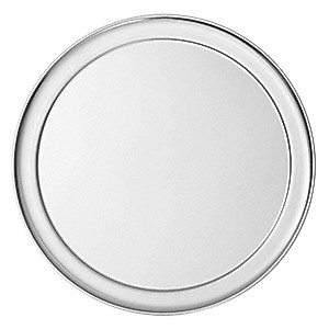 American Metalcraft HATP21 Wide Rim Pan, Heavy Weight, 14 Gauge Thickness, Aluminum, 21" Dia.