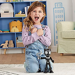 Spidey and his Amazing Friends Supersized Black Panther 9-inch Action Figure, Marvel Preschool Super Hero Toys, Ages 3 and Up