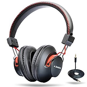 Avantree Audition - Bluetooth Over-Ear Headphones & Mic for PC with 40hr Battery Life, Wireless & Wired Modes, and Long-Lasting Durable Build