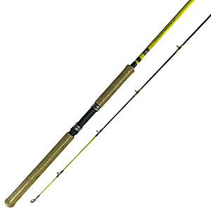 Outlaw Pro Series 12’ Crappie Spinning 2-Piece Rod for Fishing (1 Rod)