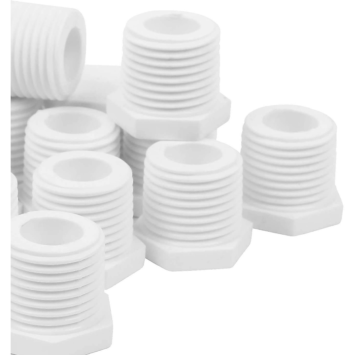 20 Pcs of PVC Pipe Plug,Eau 3/4 NPT Water Heater Drain Plug Compatible with RV,Irrigation,Underground Sprinkler Systems,Swimming Pools,Outdoor Applications and Water Supply Lines.