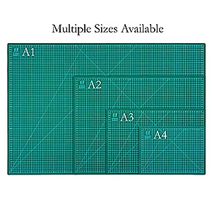 DAFA Professional 24" x 18" Self-Healing, Double-Sided Cutting Mat, Rotary Blade Compatible, (36x24), (24x18), (18x12), (12x9) Sizes, for Sewing, Quilting, Arts & Crafts