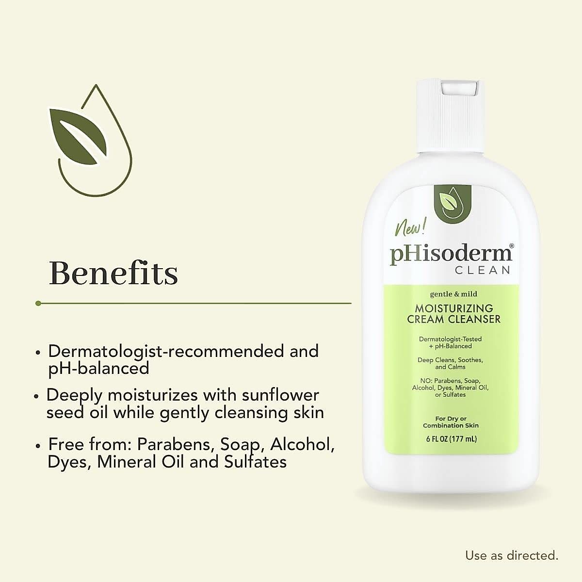 Phisoderm® Clean Moisturizing Cream Cleanser - 6 Fl Oz