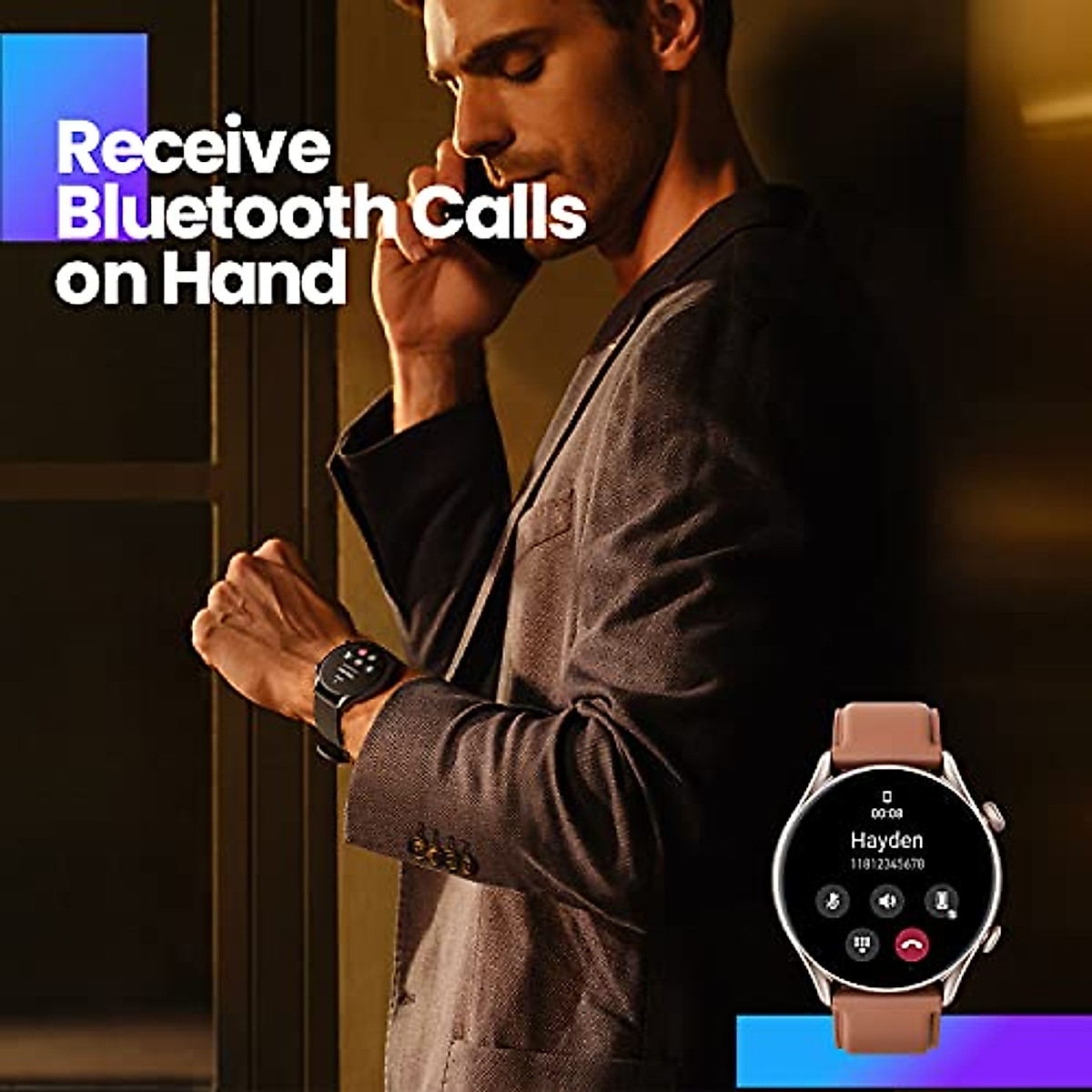 Amazfit GTR 3 Pro Smart Watch for Men,12-Day Battery Life, Alexa Built-in, Bluetooth Call & Text, GPS & 150 Sports Modes, 1.45”AMOLED Display, Fitness Watch with SpO2 Heart Rate Tracker, Black