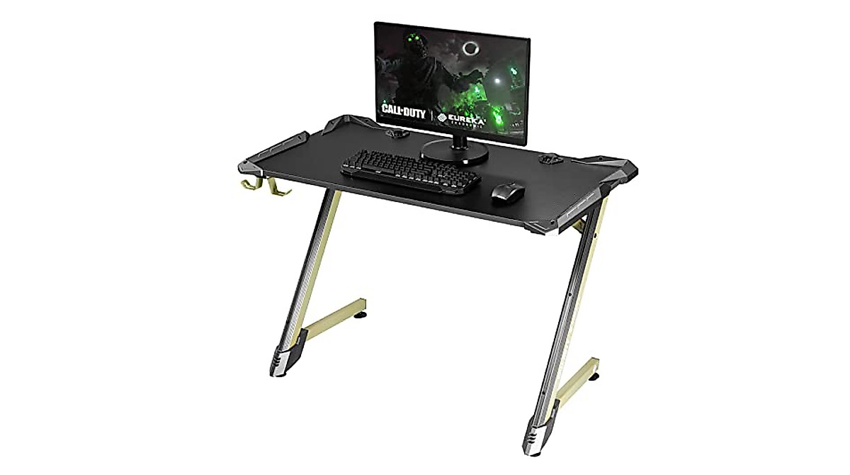 EUREKA ERGONOMIC Call of Duty UAV Gaming Desk
