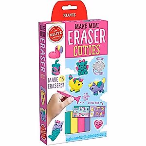 Klutz Mini Eraser Cuties Craft Kit Brown/a, 5" Length x 1.5" Width x 9" Height