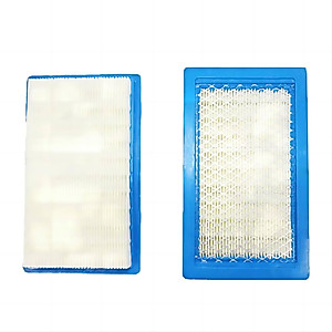 Fremnily 2 pcs 11013-7017 Air Filter with Fuel Filter Spark Plug Compatible with Kawasaki FH381V FH430V John JD MIU10998 X300 X300R X304 Lawn Mower Husky 531308157 2153800 03748502