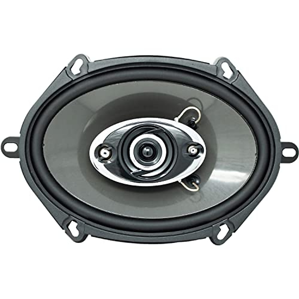 AUDIOTEK 2X K7 5x7 / 6x8 in 4-Way 380 Watts Coaxial Car Speakers CEA Rated 4 Ohm for Car, RV, ATV, Motorcyle (Pair) (2 Speakers)