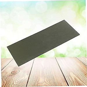 WOONEKY 2 Pcs Scientific Zinc Electrode Fruit Material Zinc Strips Battery Material Electrode Strip Fruit Electrode Plate Material Zinc Strip Material Zinc Electrodes Fruit Tester Silver