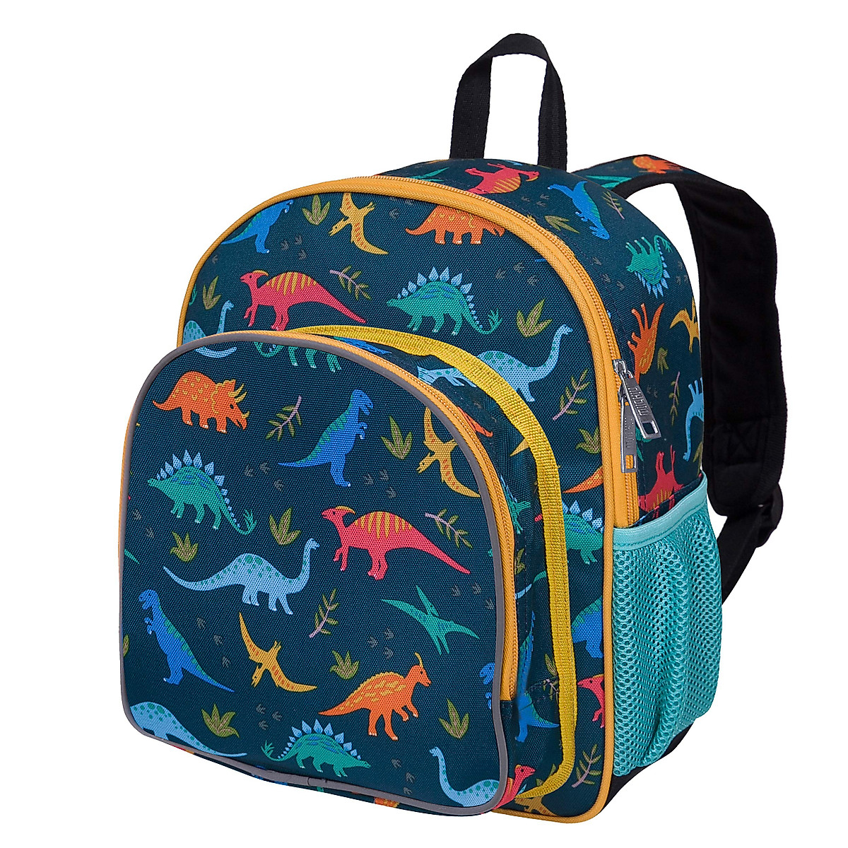 Wildkin 12 Inch Backpack Bundle with Insulated Lunch Bag (Jurassic Dinosaurs)