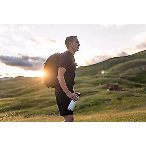 CamelBak eddy+ Water Bottle with Straw 20oz - Insulated Stainless Steel, White