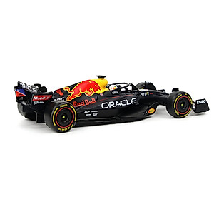 HTLNUZD Bburago 1:43 2022 F1 Champion Racing RB18#1 Formula Max Verstappen 1/43 NO.1 Alloy Car Die Cast Model Toy Collectible (Hardcover Version)