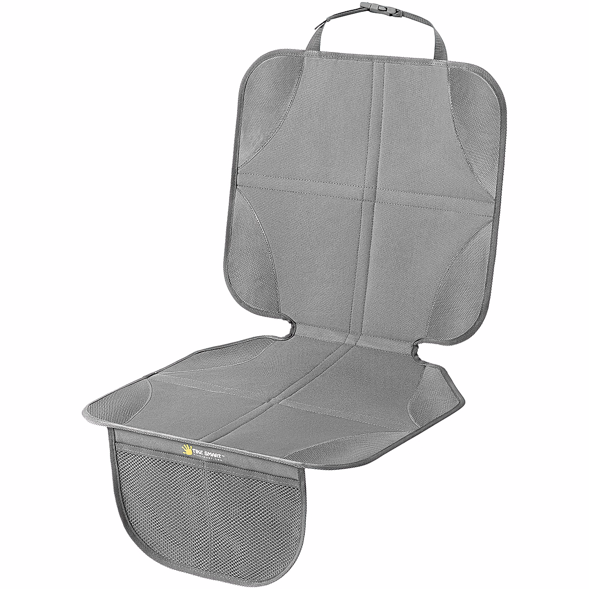 Tike Smart Premium Car Seat Protector (Gray (Grey), High Back)