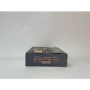 Mini Tudou Christmas Electric Train Set w/Steam, Sound & Light, Remote Control Train Toys w/Steam Locomotive Engine, Cargo Cars & Tracks, Toy Train w/Rechargeable Battery for Kids Boys 3+ Year Old